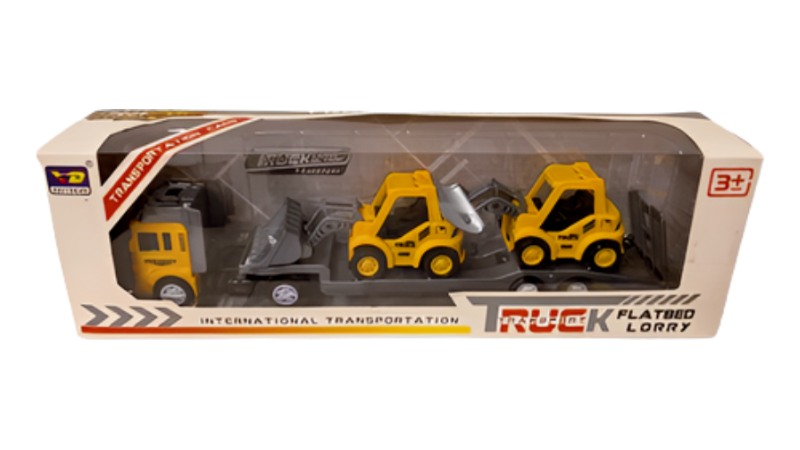 Children's Construction Transporter Flatbed Lorry - Toys – Generise